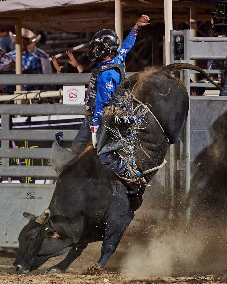 Bull Riding – Vernal's Dinosaur Roundup Rodeo